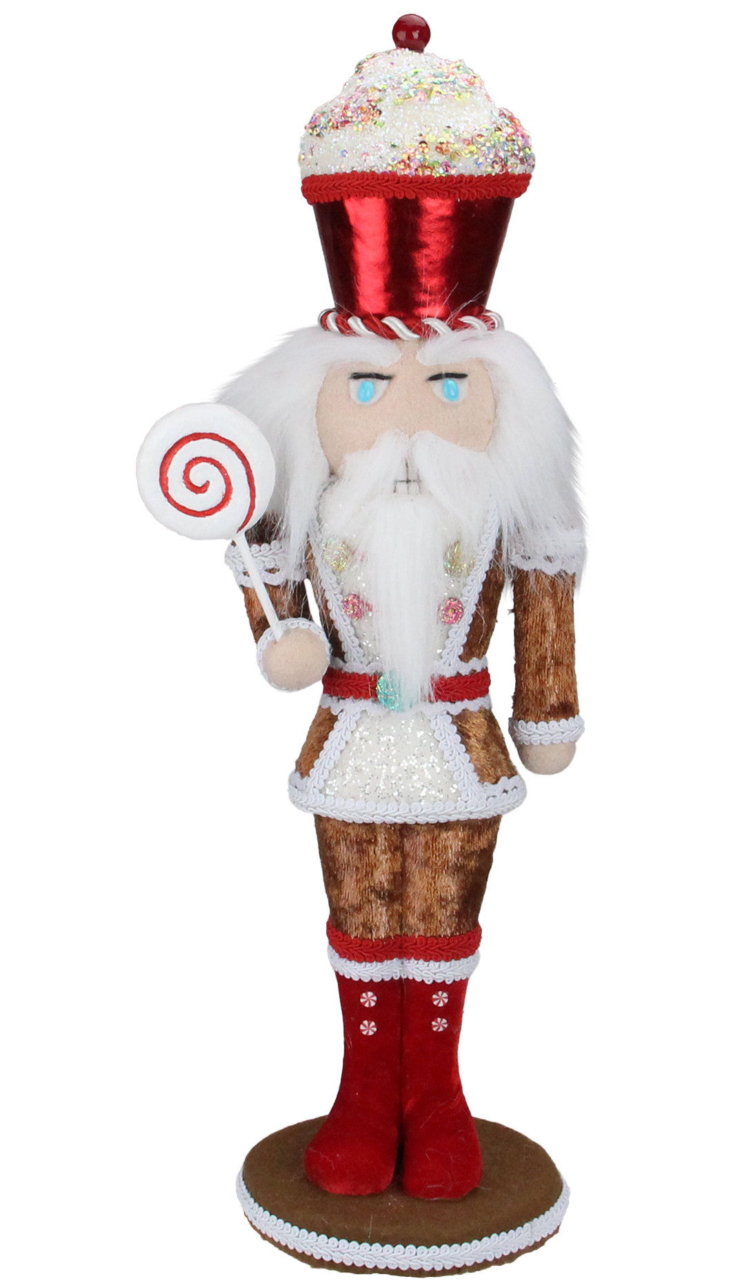 Northlight Seasonal 18" Gingerbread Kisses Cupcake Soldier Christmas ...