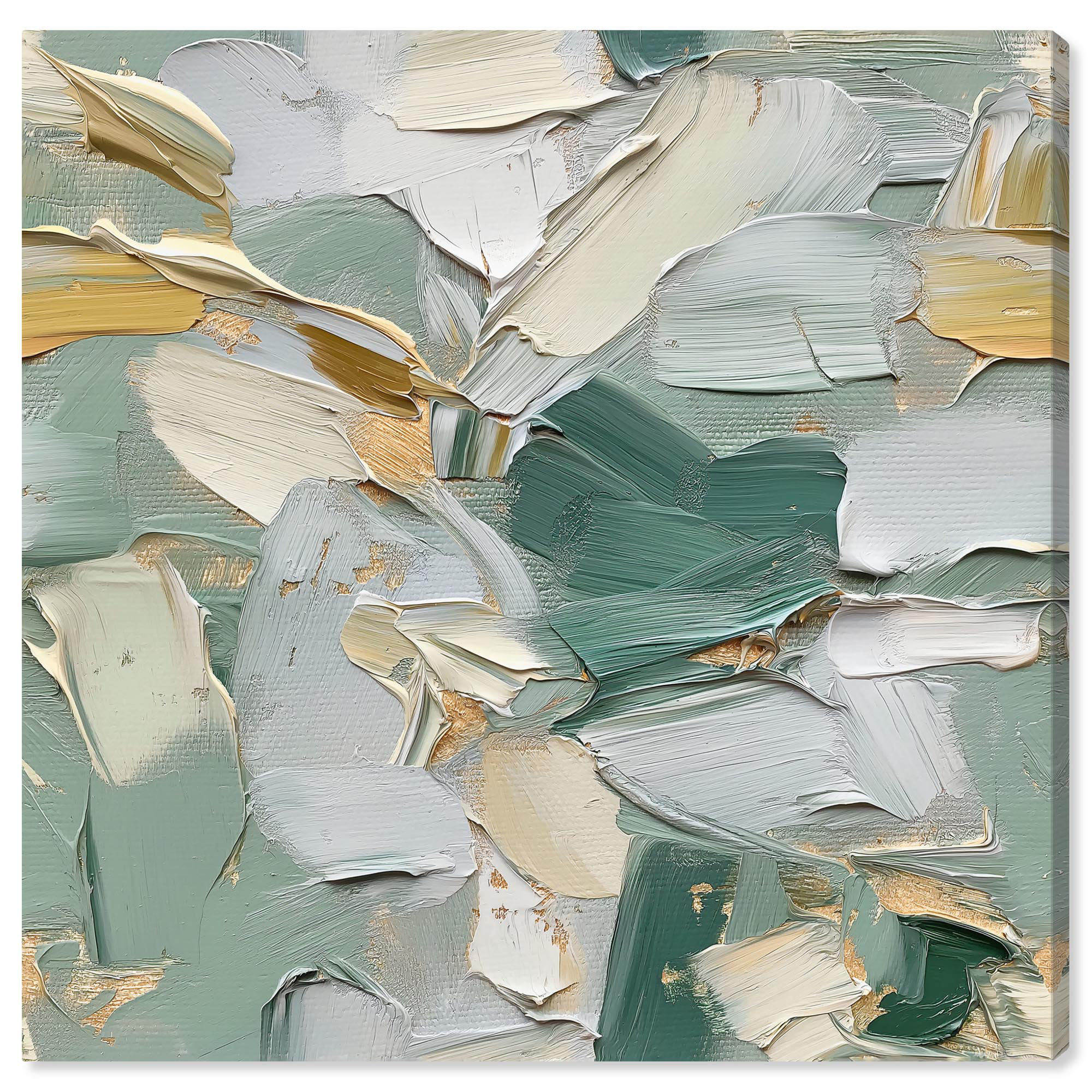 Art Remedy Fractured Forest Layered Canvas by Art Remedy | Wayfair