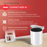 Hailo USA Inc. Hailo Compact-Box M Trash Can, 4 Gallon, Lid-Lift, Small ...