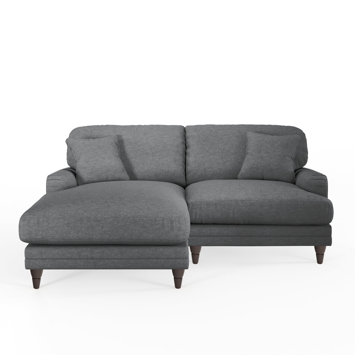 Rosalind Wheeler Elfur 2 - Piece Upholstered Sofa & Chaise | Wayfair.co.uk