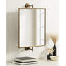 Willa Arlo™ Interiors Dunnell Rectangle Pivot Bathroom Wall Mirror ...