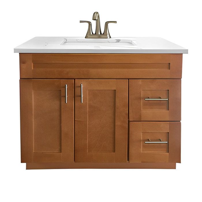 Vanity Atelier 36'' Bathroom Vanity Sink Base with Drawers Cabinet in ...