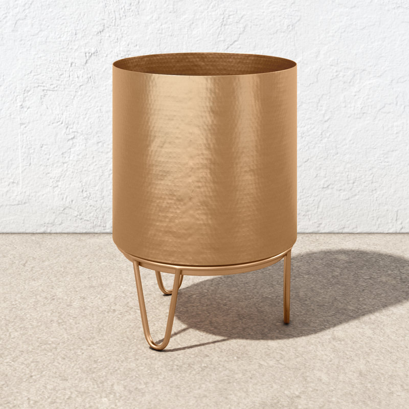 AllModern Aliana Metal Cachepot | Wayfair