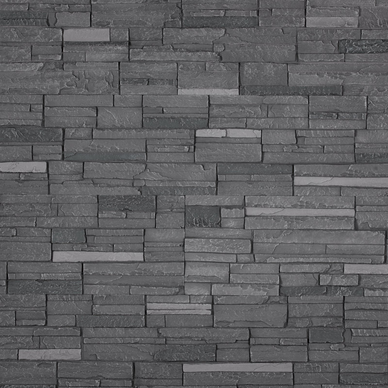 DuraKwik Stone 13" x 48.43" Stacked Stone Wall Paneling & Reviews | Wayfair