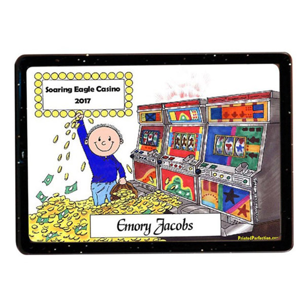 Printed Perfection Personalized Slot Machine Player - Male Acrylic ...