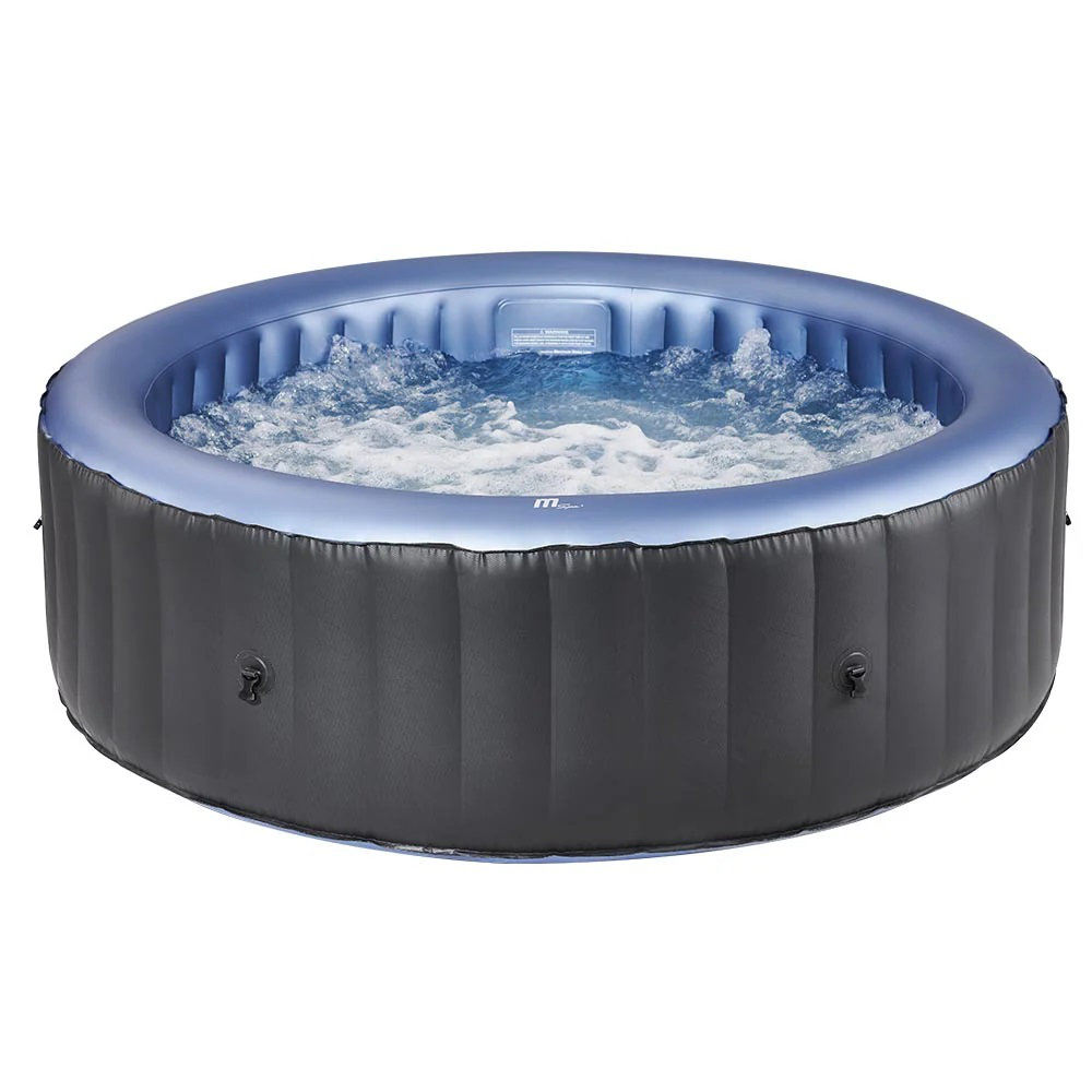 MSPA USA Inflatable Hot Tub Plug And Play Spa Portable Jetted Round ...
