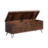 Three Posts™ Sherry Wood Flip Top Storage Bench & Reviews | Wayfair
