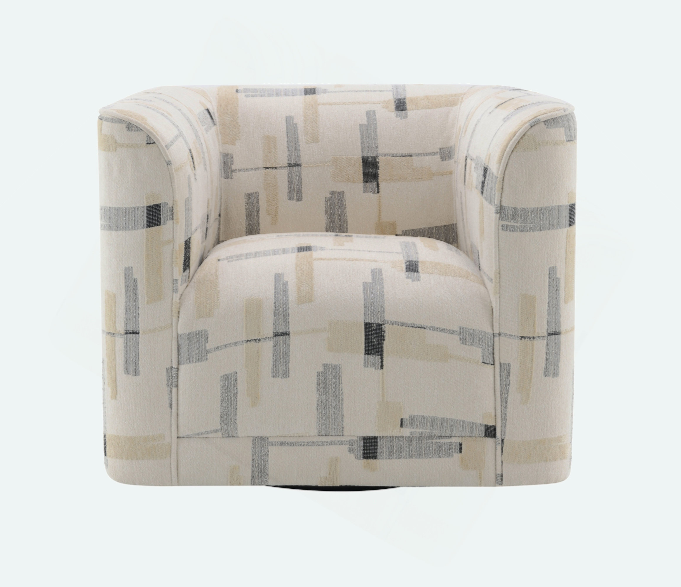 Red Barrel Studio® Pattern Fabric Chair W/Swivel | Wayfair