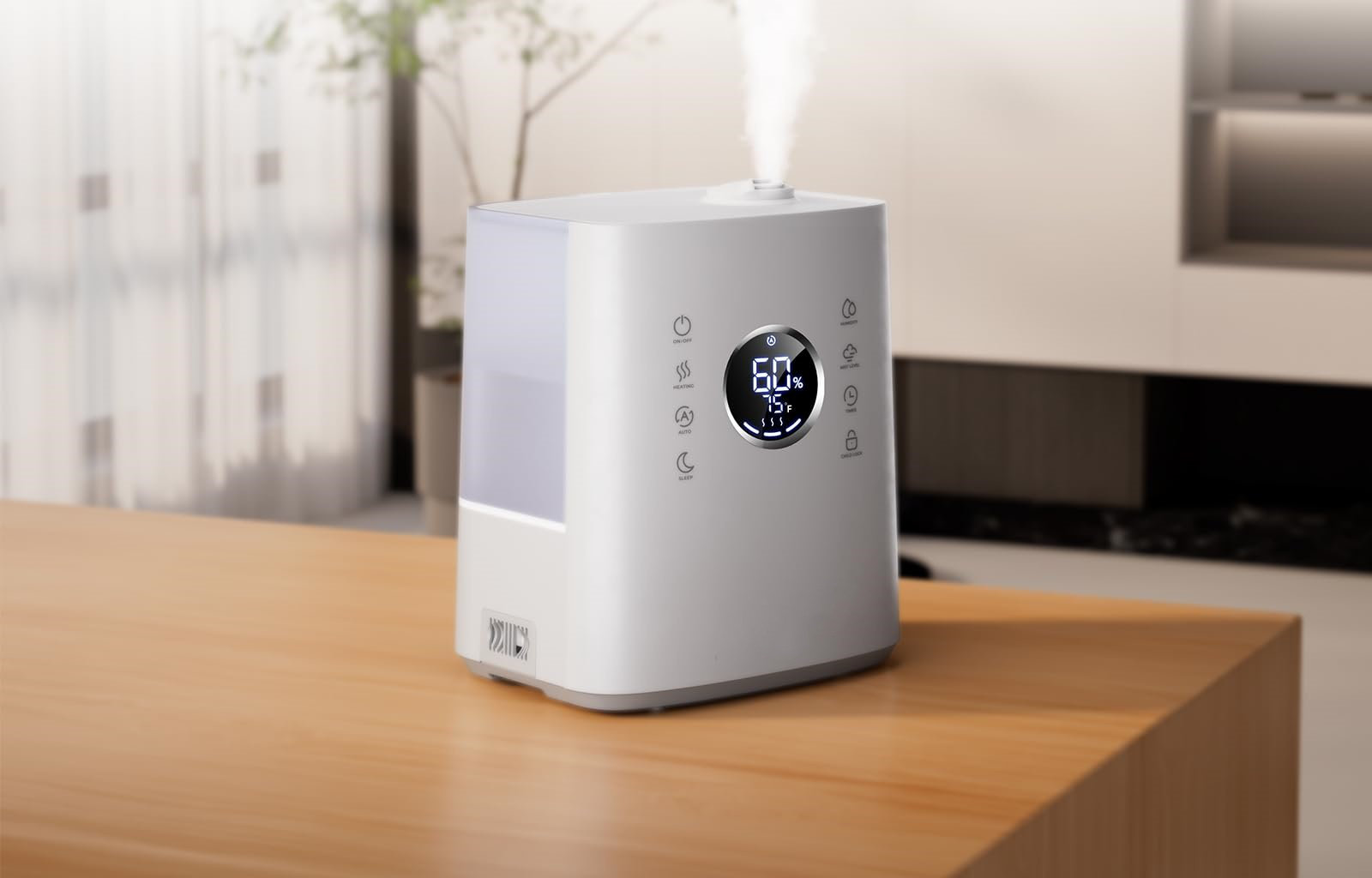 BEACHWATER POOL & SPA, LLC Humidifiers For Bedroom Large Room, 6.5L Top ...