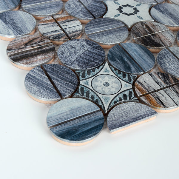 WS Tiles® Twilight Aluminium Novelty Mosaic Tile - Wayfair Canada