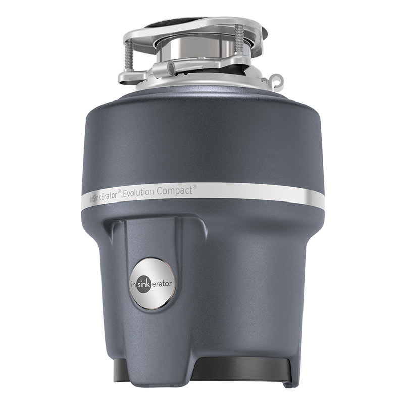 InSinkErator Evolution Compact 3/4 HP Continuous Feed Garbage Disposal ...