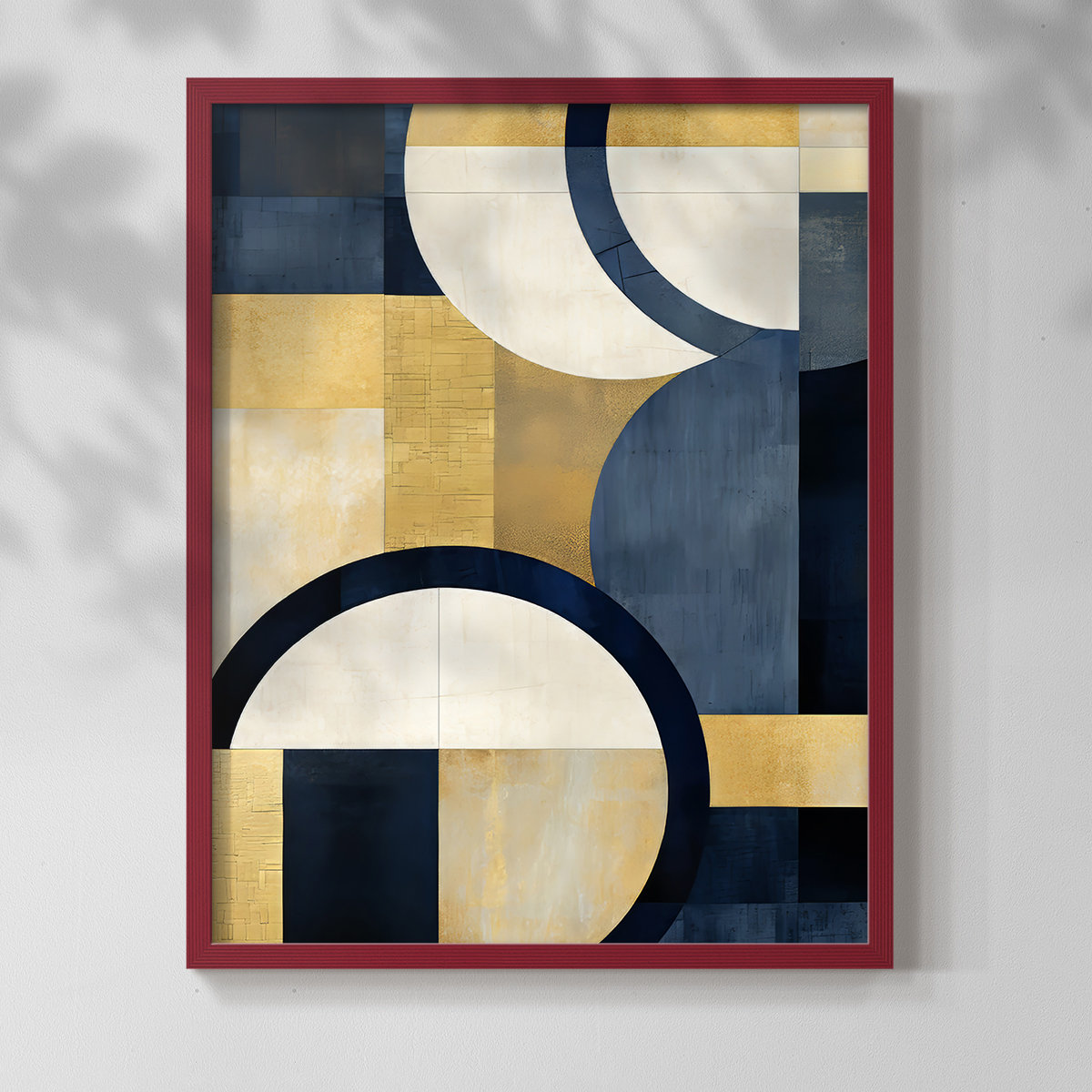Wrought Studio™ ABSTRACT Series DLXI -Premium Framed Print -Ready to ...