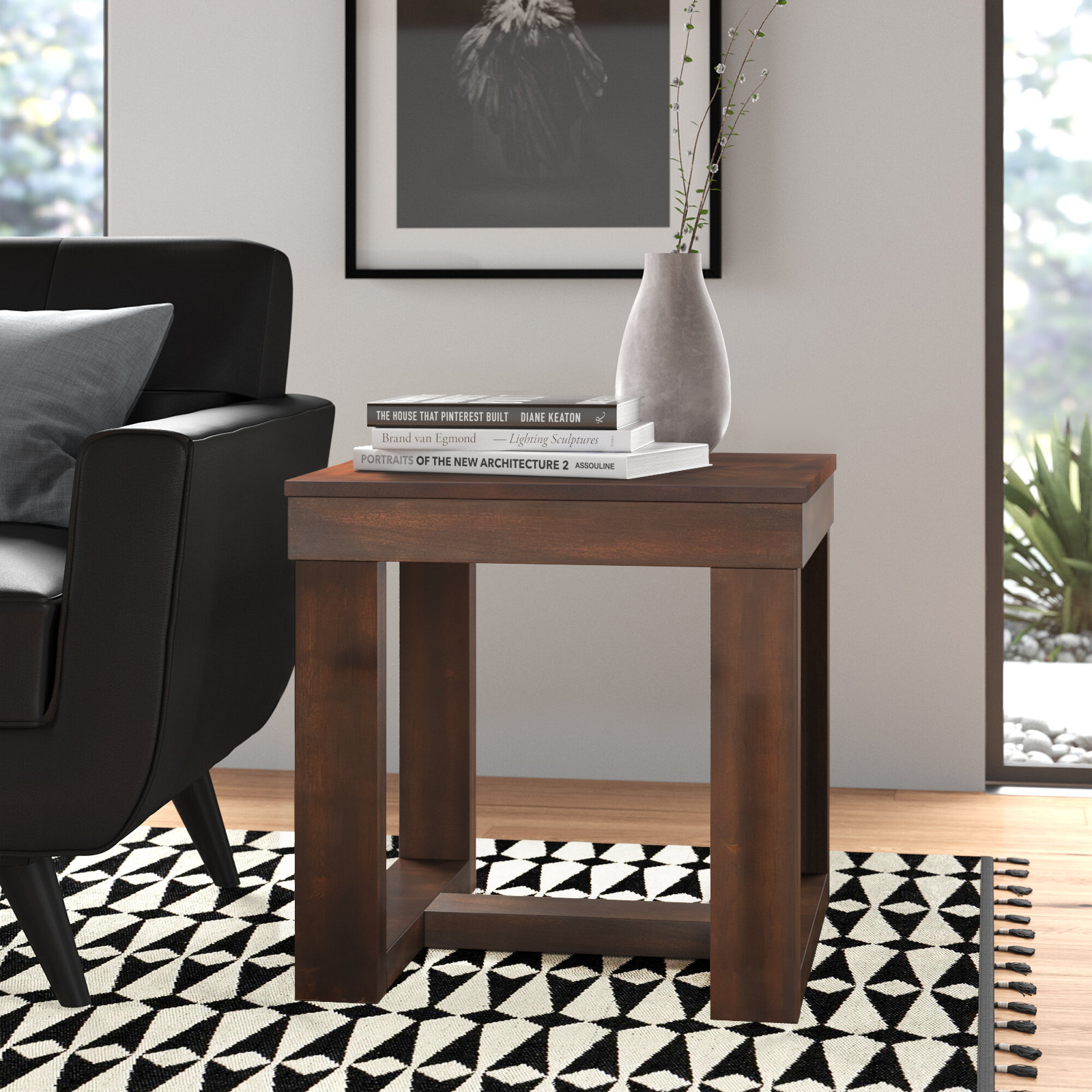 Laurel Foundry Modern Farmhouse® Midkiff Sled End Table & Reviews ...