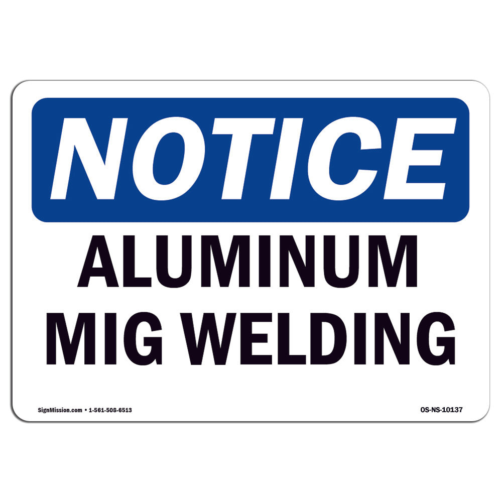 SignMission Aluminum Mig Welding Sign | Wayfair