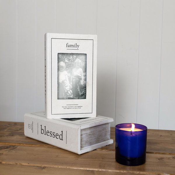 Foreside Home & Garden "Family" Photo Box Picture Frame | Wayfair