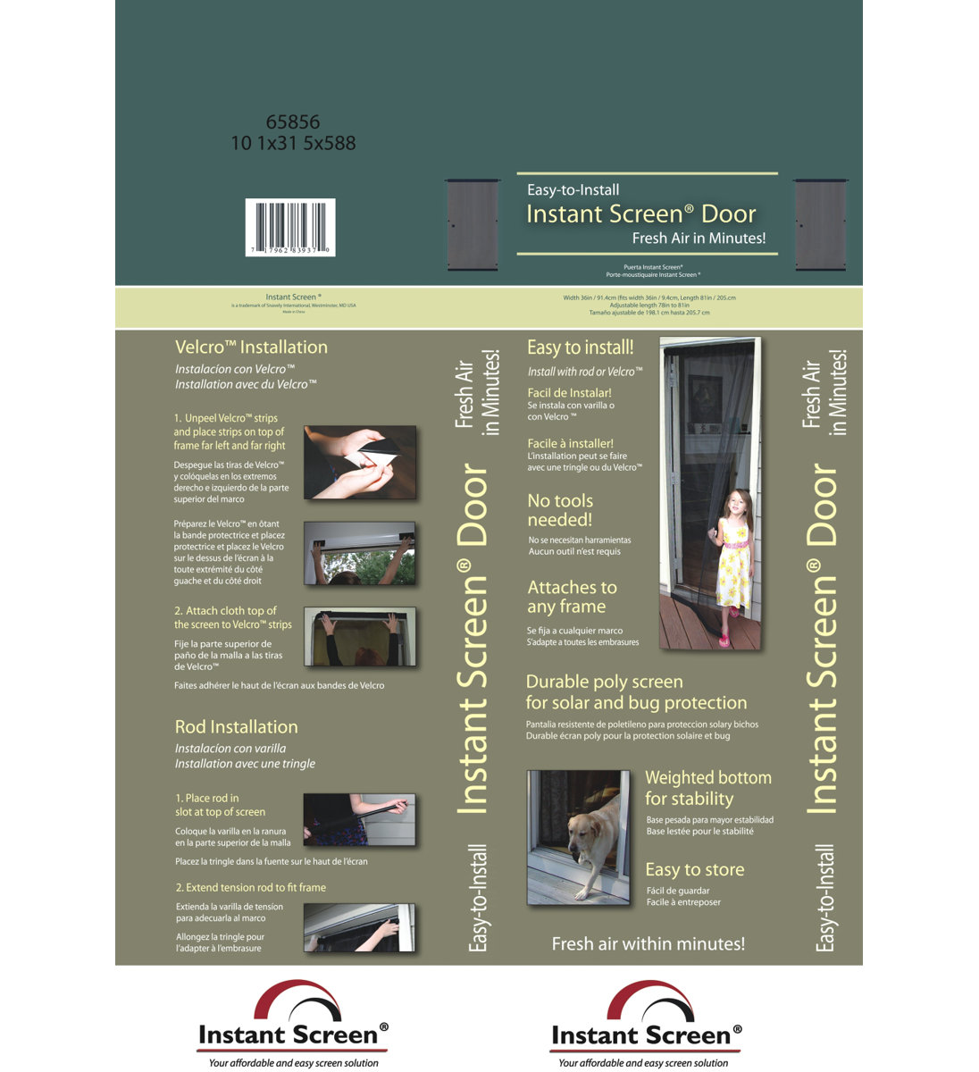 Kimberly Bay Plastic Sliding/Track Screen Doors & Reviews - Wayfair Canada