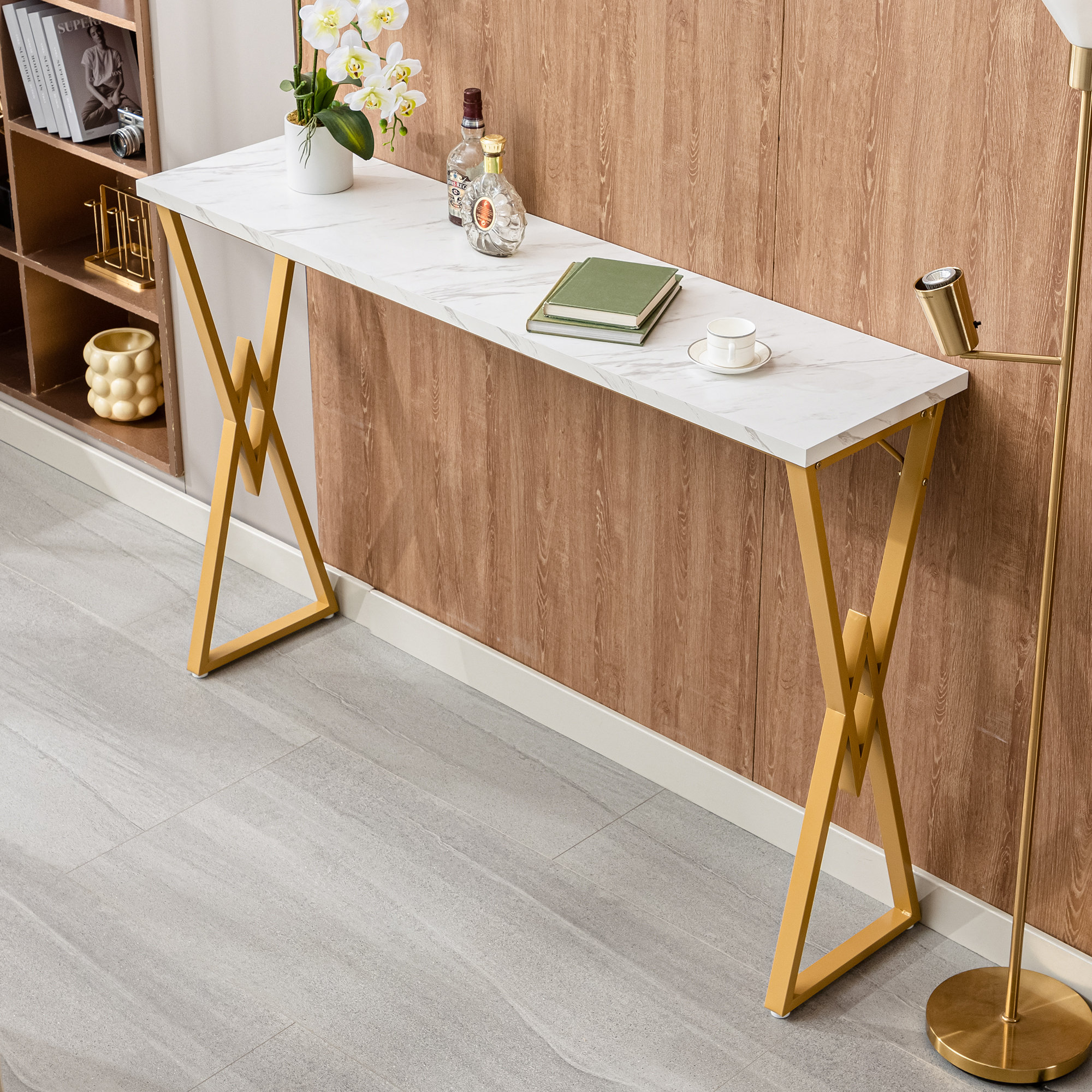 Mercer41 Chrishauna Rectangular 63'' L x 15.6'' W | Wayfair