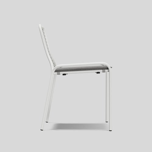 Neighbor Outdoor Stacking Dining Side Chair with Sunbrella Cushion ...