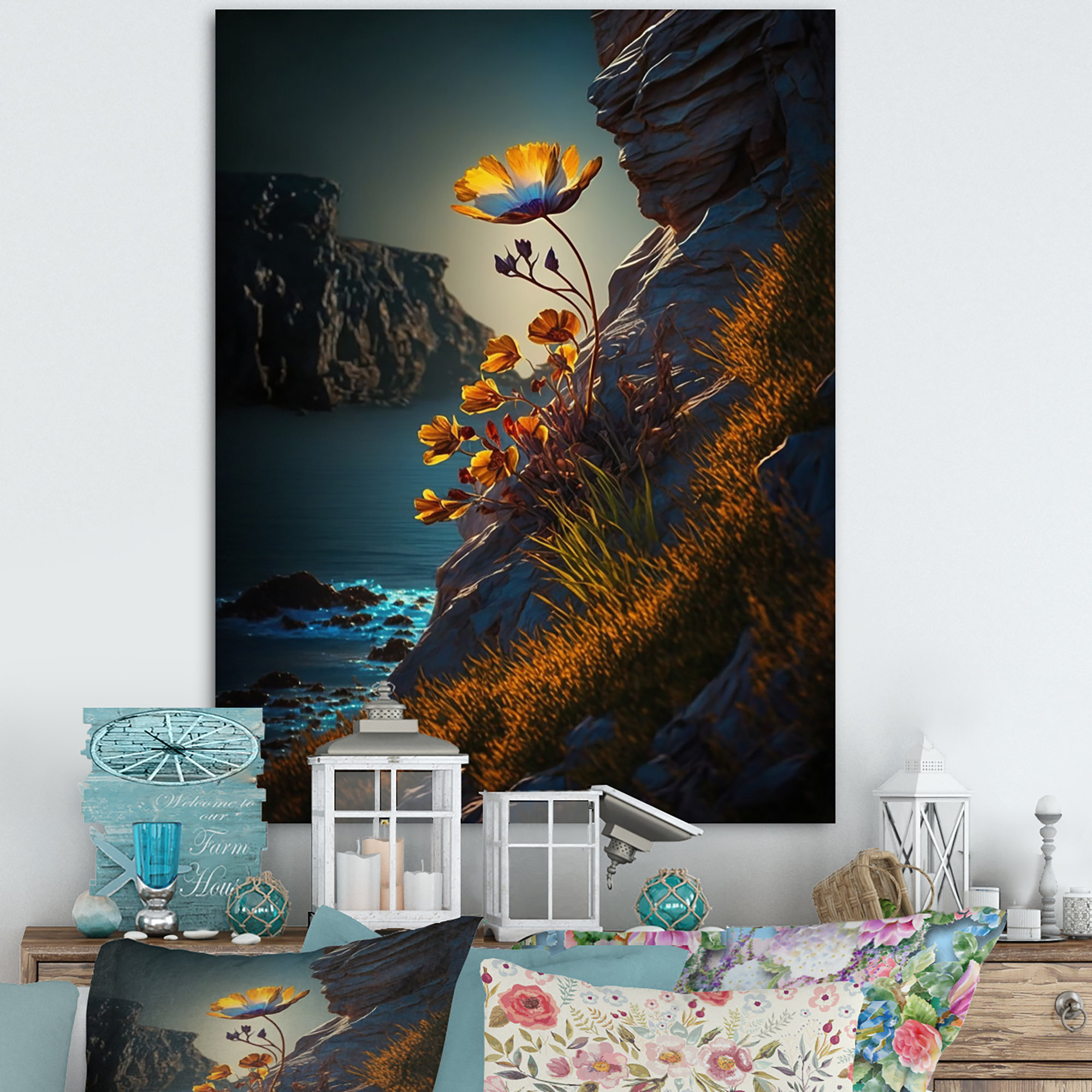 Highland Dunes Fierce Yellow Mountain Flower Captures Sunshine ...