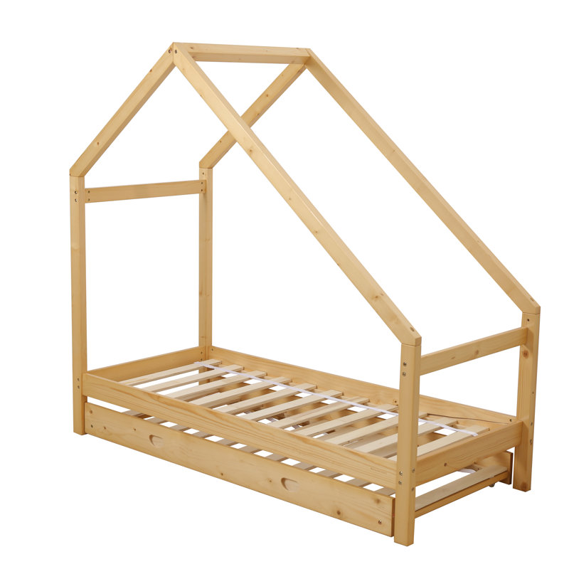Isabelle & Max™ Rosharon Full Solid Wood Loft Standard Bed by Isabelle ...