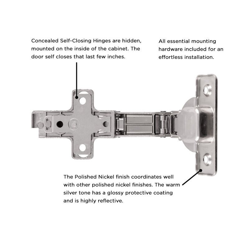 HickoryHardware Cup Hinge | Wayfair