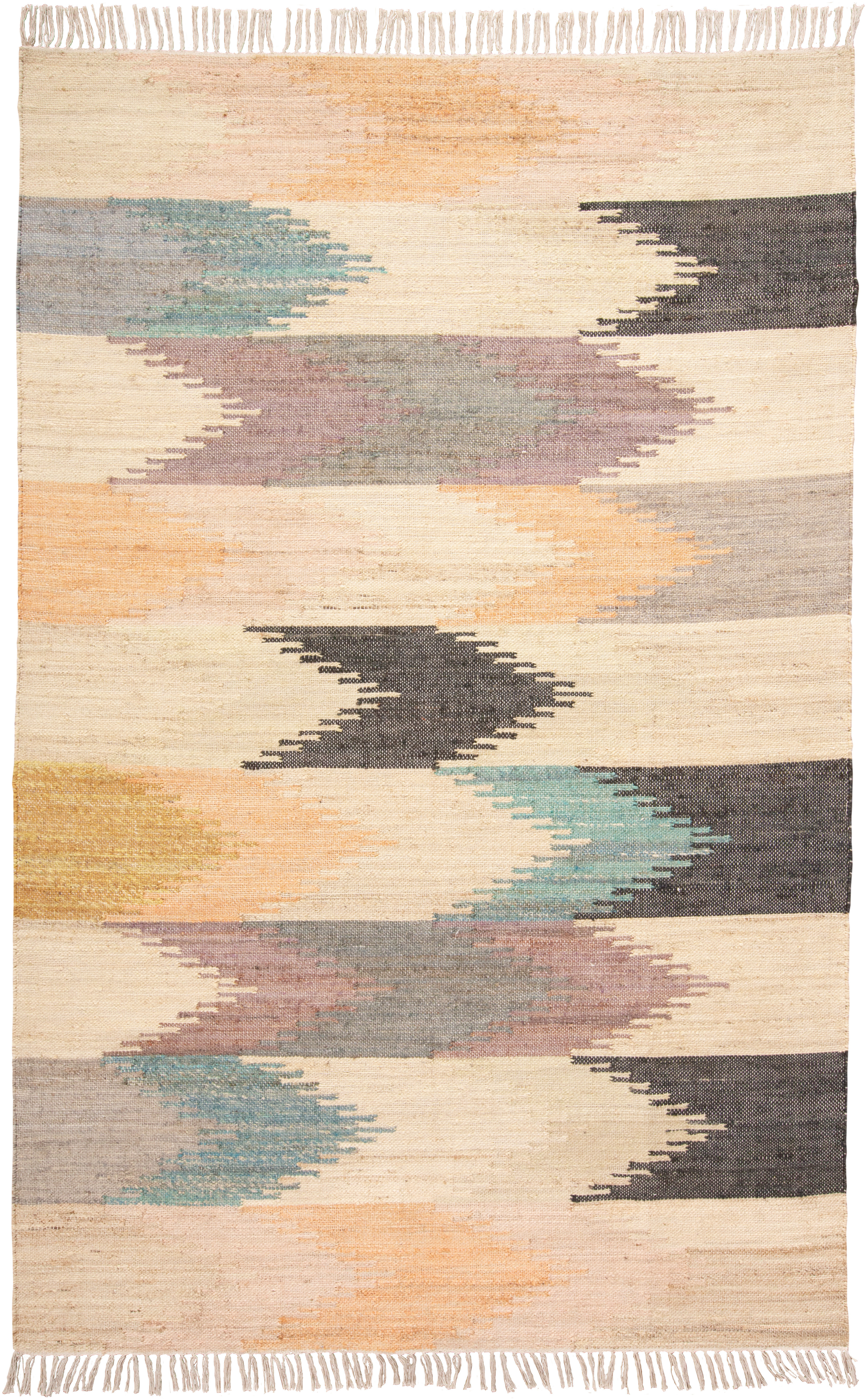 AllModern Cara Southwestern Handmade Dhurrie Buff Orange Area Rug ...