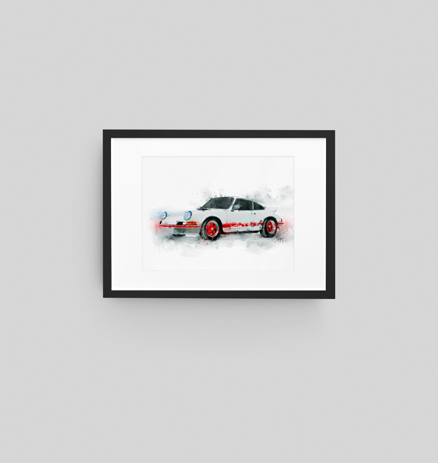 Borough Wharf RS Race Car - Picture Frame Graphic Art | Wayfair.co.uk