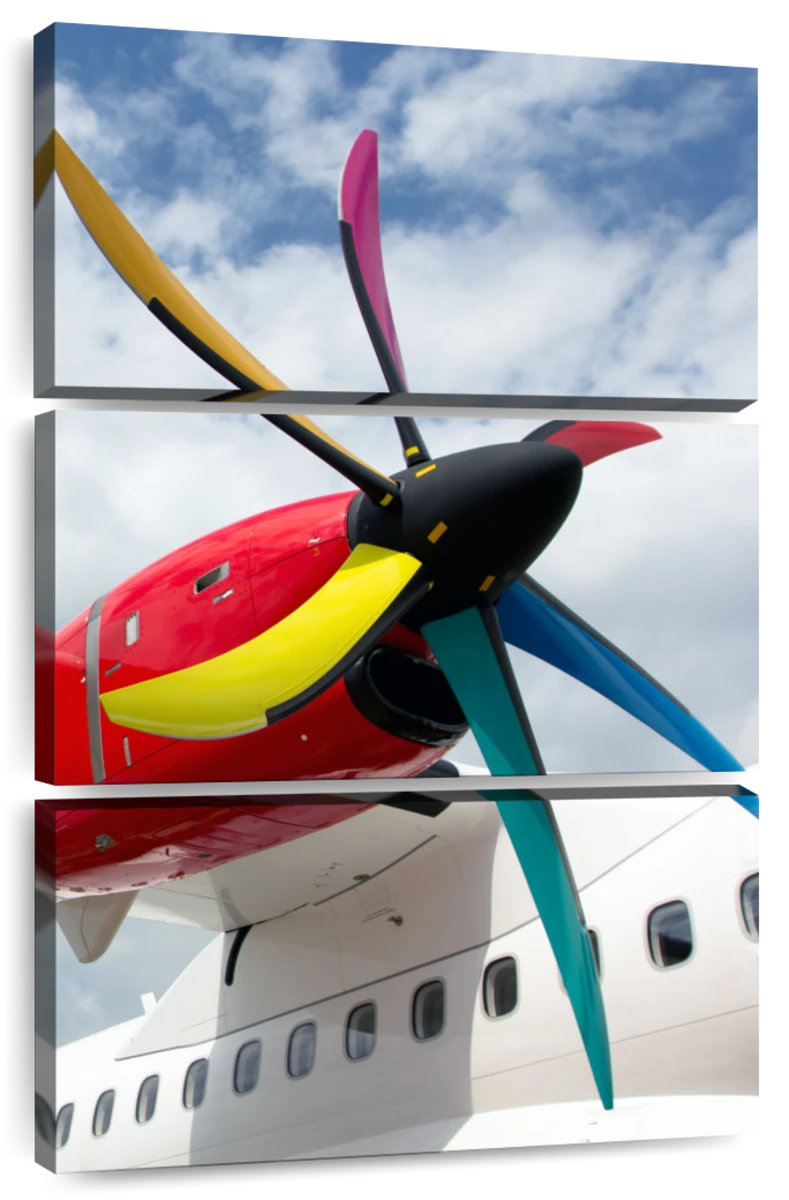 Elephant Stock Multicolored Airplane Propeller | Wayfair