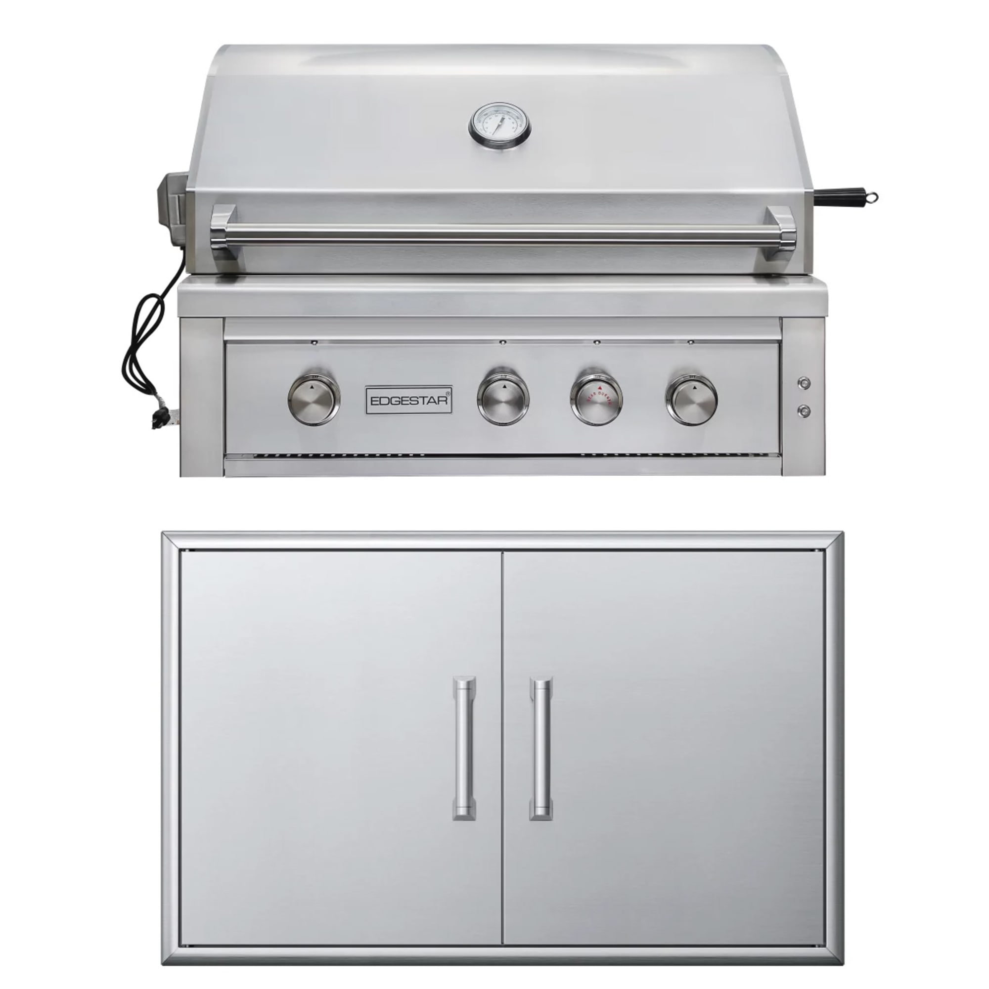 EdgeStar 4 - Burner Built-In Gas Grill with Cabinet | Wayfair