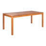 Highland Dunes Upper Stanton Wooden Dining Table | Wayfair