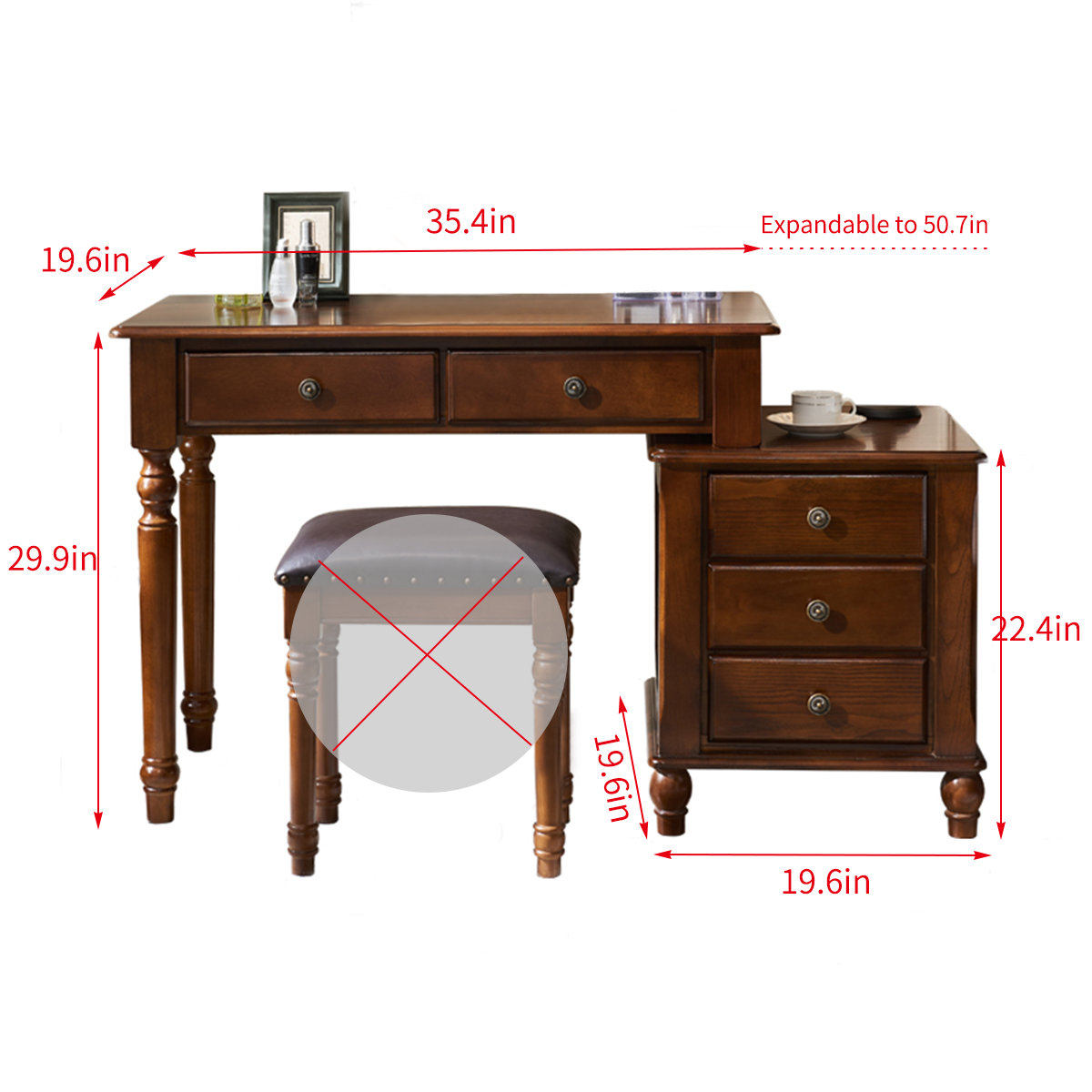 Canora Grey Arvelo Vanity | Wayfair