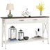 Breakwater Bay Grimball 71" Console Table with 2 Drawers, Long Sofa ...