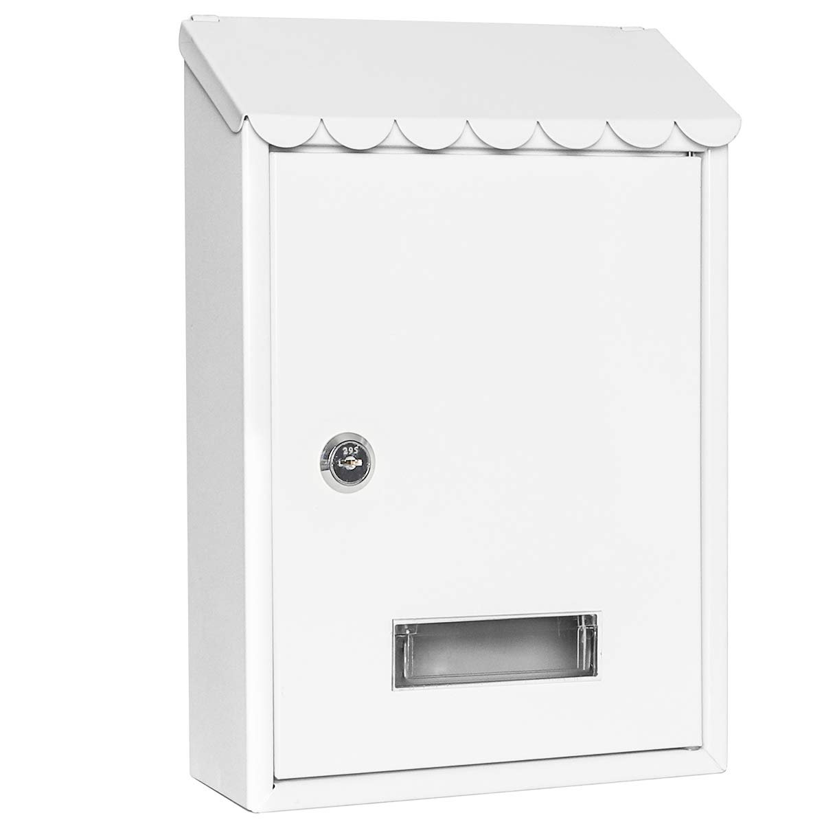 Zeki Shoggy Mailboxes Wall Mount With Key Lock – Small Mail Boxes ...