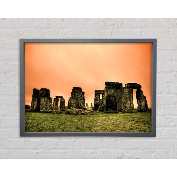 Bright Star Stonehenge United Kingdom - Single Picture Frame Art Prints ...