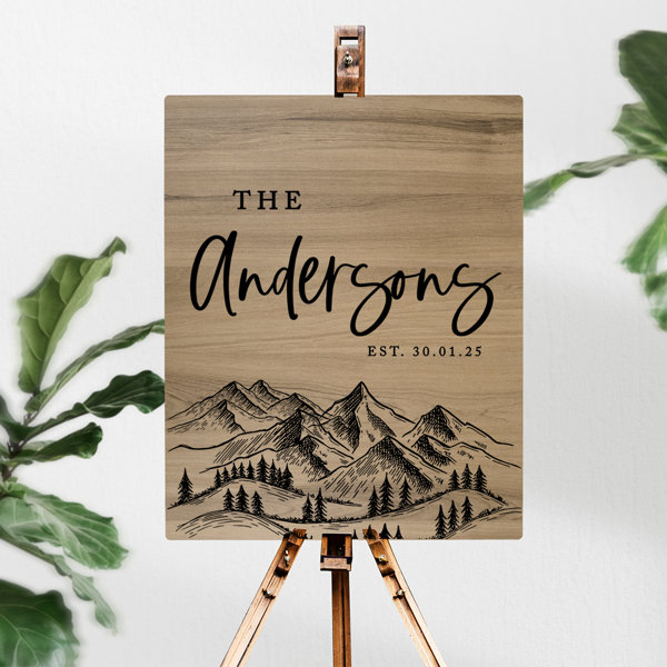 Koyal Wholesale Wood Backdrops & Signs | Wayfair