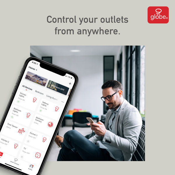 Globe Electric Company Wi-Fi Smart Plug & Reviews - Wayfair Canada