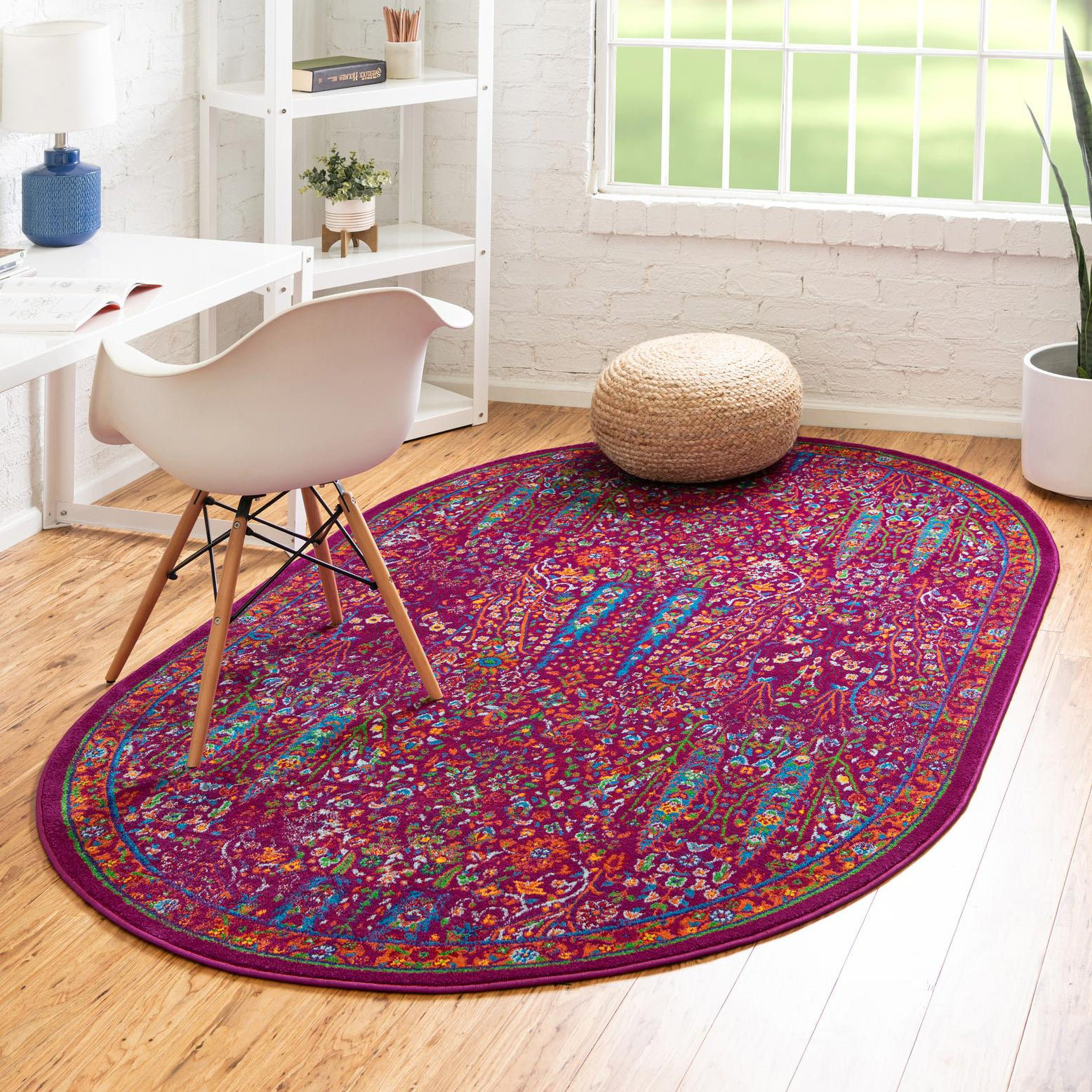 Langley Street Performance Pink Rug | Wayfair