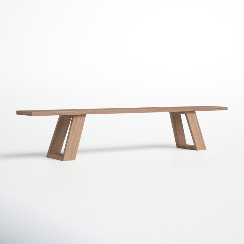 Joss & Main Mathias Solid Wood Bench & Reviews | Joss & Main
