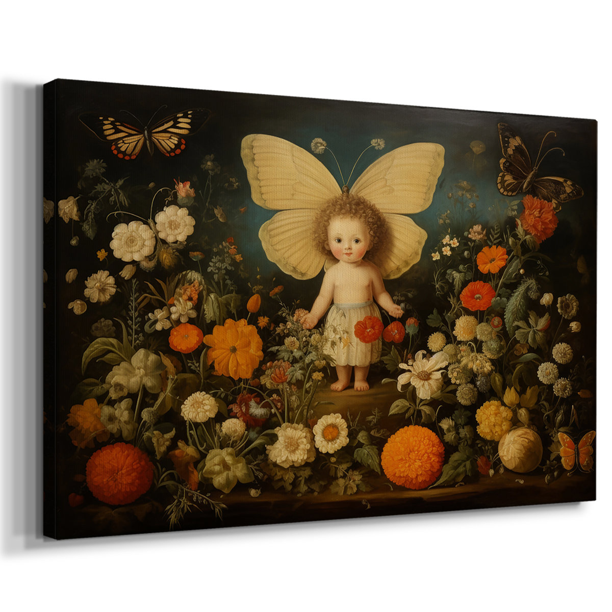 Fleur De Lis Living Angels From Above-LVII -Gallery Wrapped Cavas | Wayfair