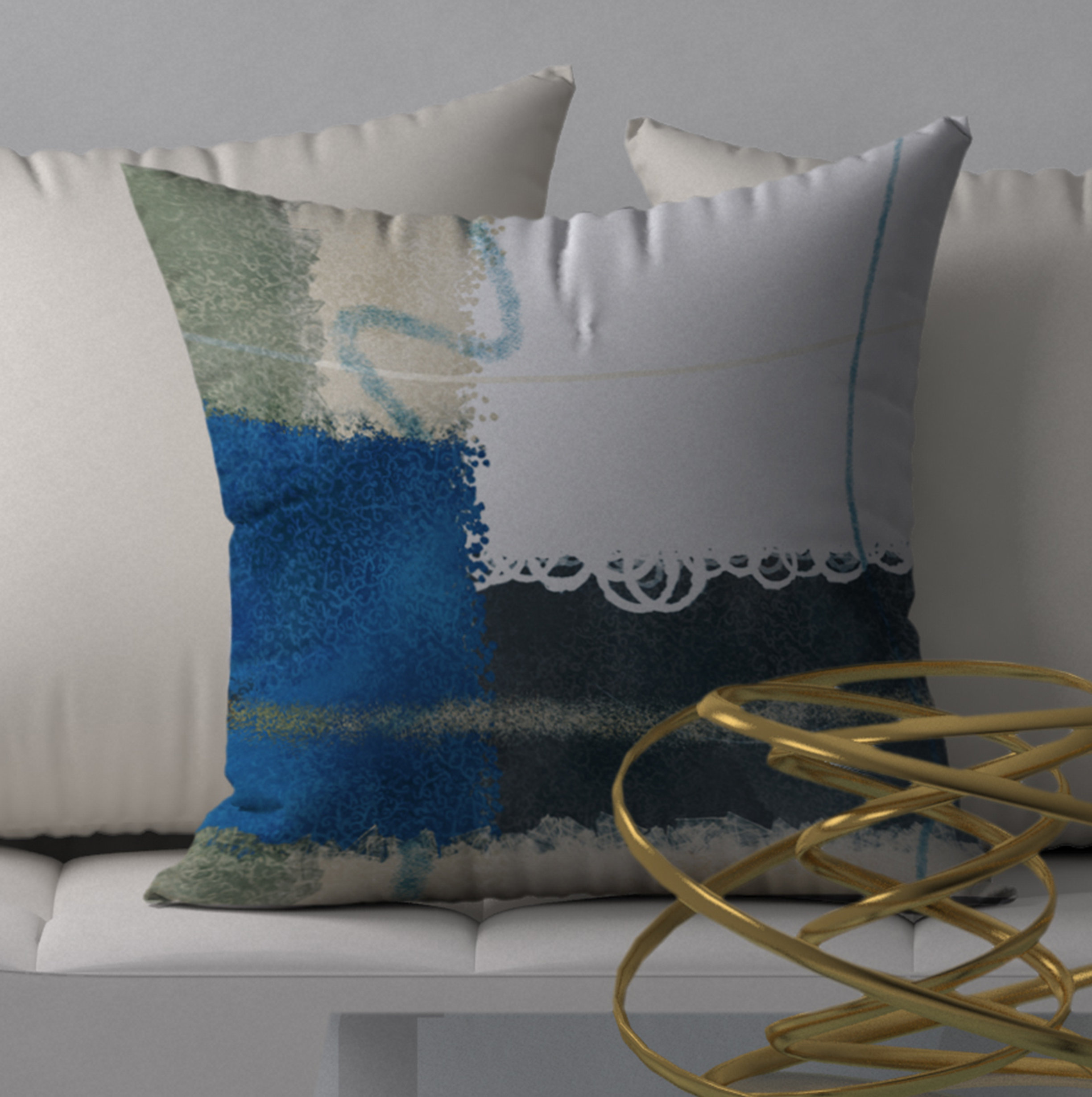 LeRoi Products Tasty Decorative Square Pillow Cover & Insert | Wayfair