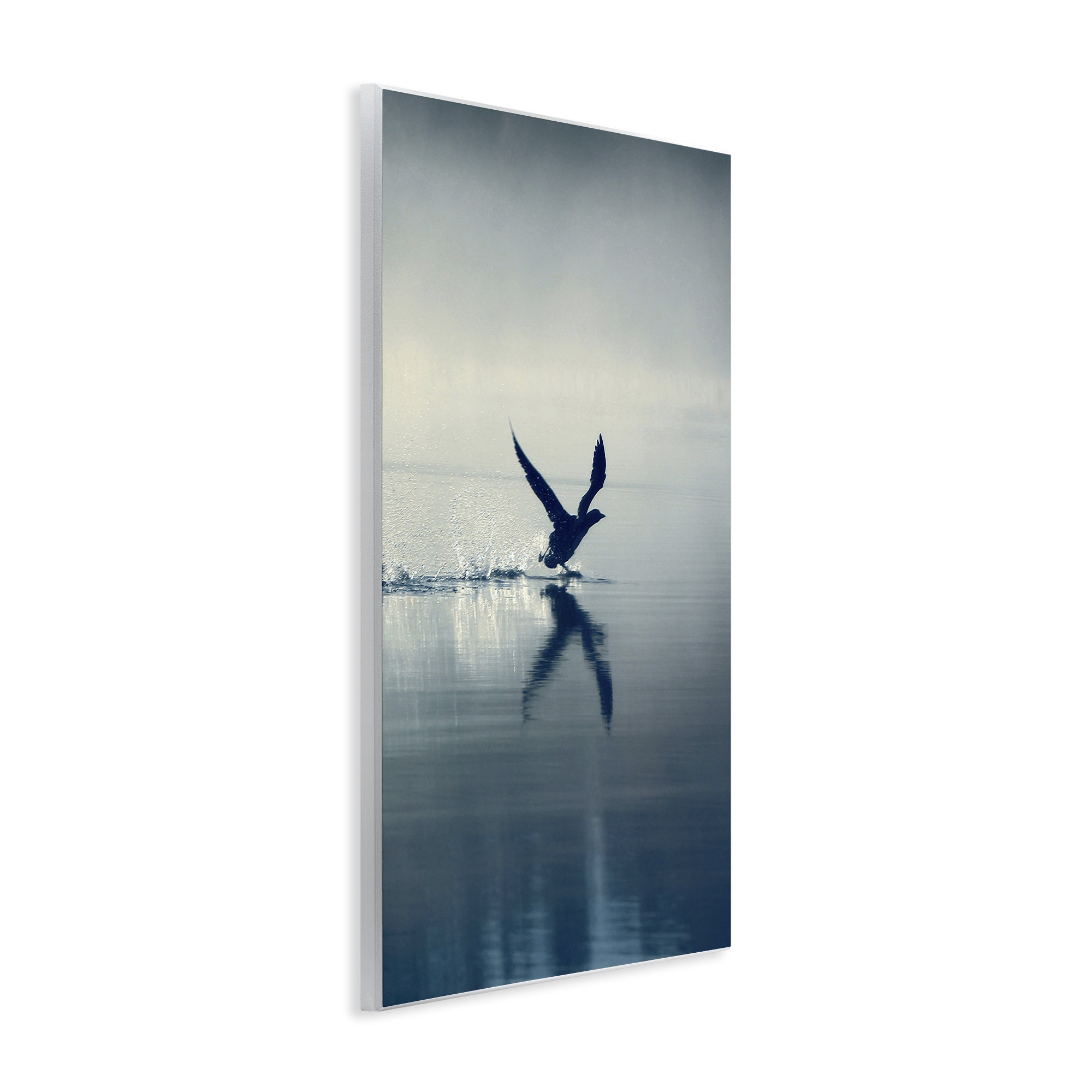 Highland Dunes Splashing Bird on Water Wall Plaque Art by Incado | Wayfair