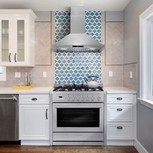 Cosmo 36 in. Nebula Collection 3.8 cu. ft. Gas Range, 5 Burners, Rapid ...