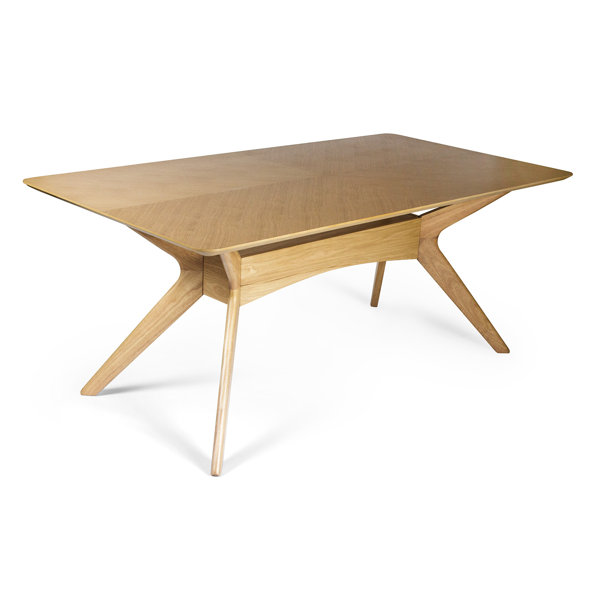 AllModern Budapest 71" Wood Dining Table & Reviews | Wayfair