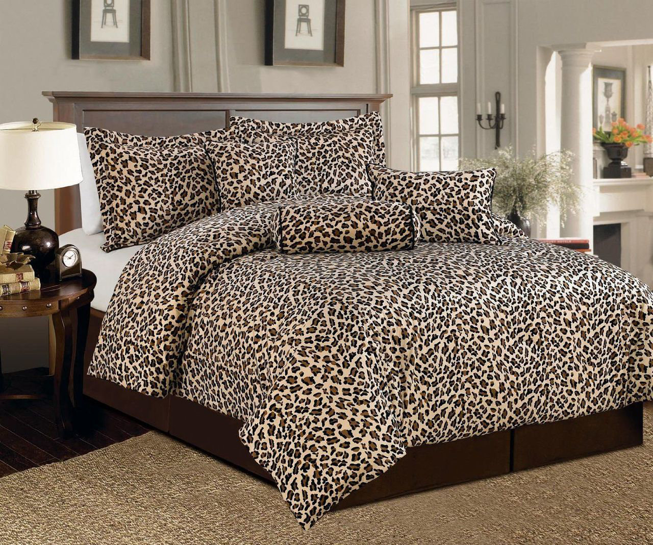 Legacy Decor Leopard Comforter Set & Reviews | Wayfair