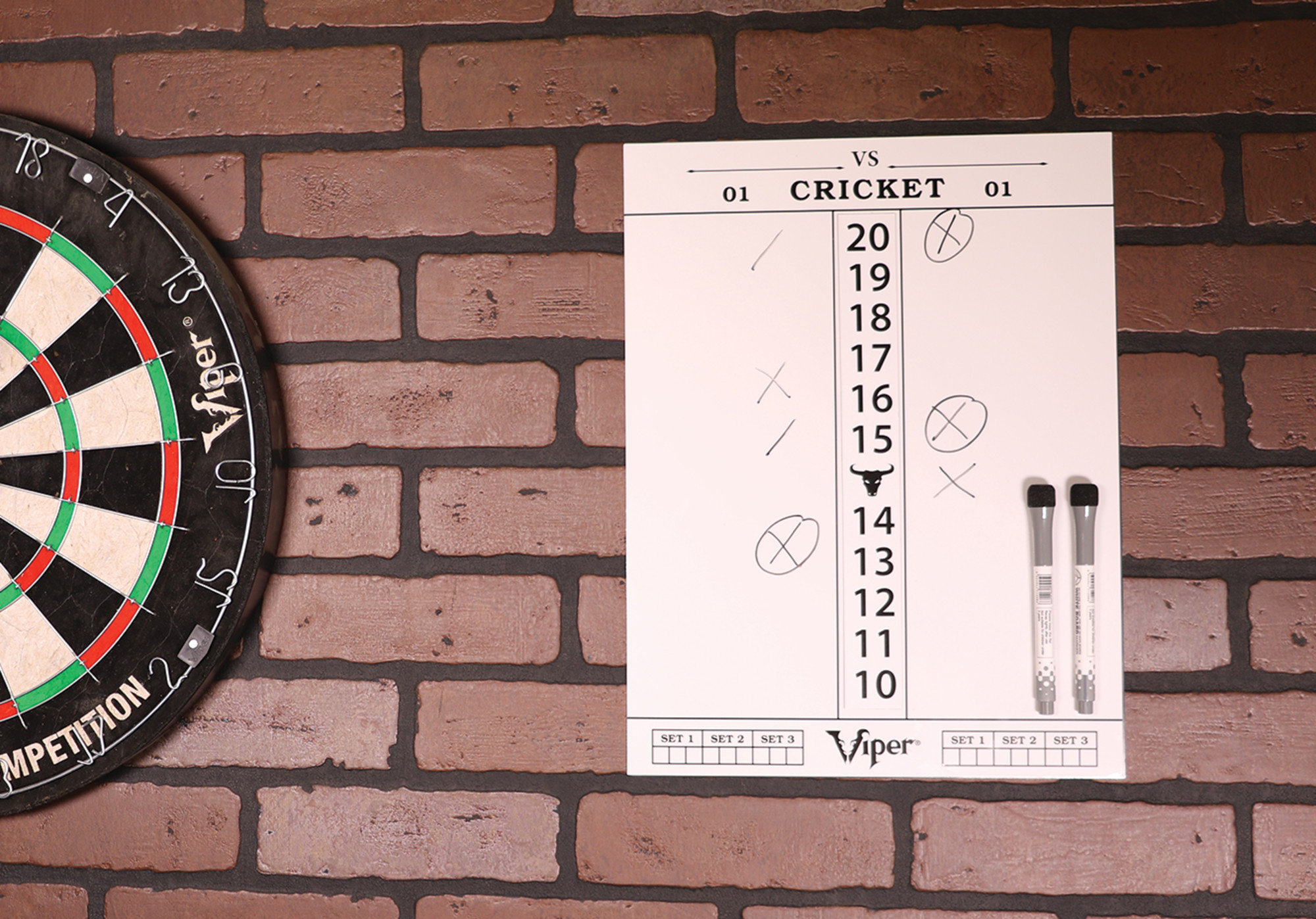 Darts Accessories Perfect Darts Whiteboard Flexi Scoreboard 501 ...
