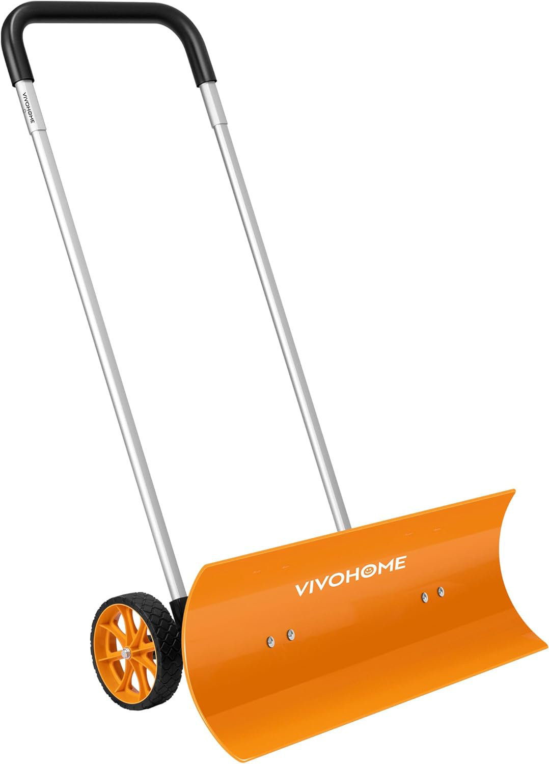 VIVOHOME 37 Inch Plastic Snow Plow Pusher Shovel with Wheels - Wayfair ...