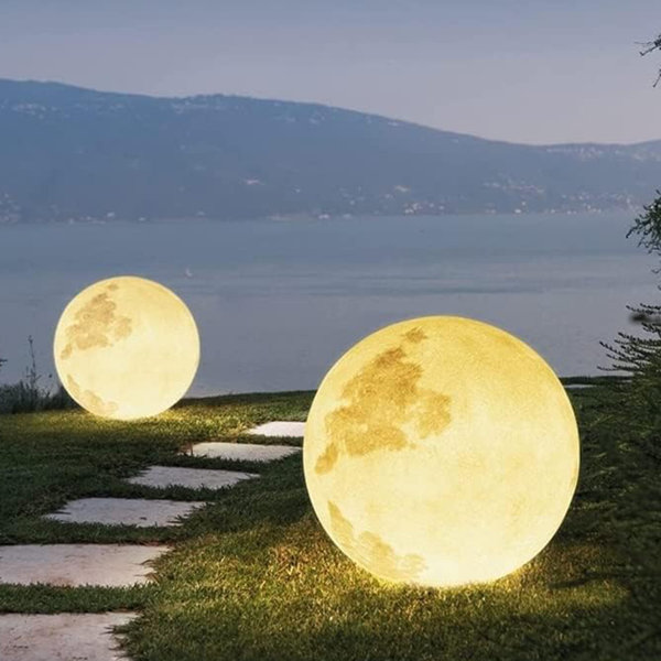 VIVZONE 15.7'' Integrated LED Outdoor Floating Light | Wayfair