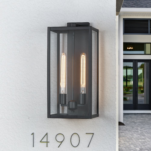 Wayfair | Square / Rectangle Outdoor Wall Lighting You'll Love in 2023