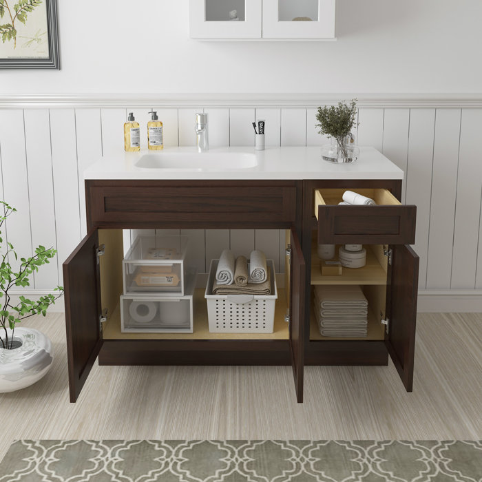 Home Beyond 48 Single Bathroom Vanity Base Only | Wayfair