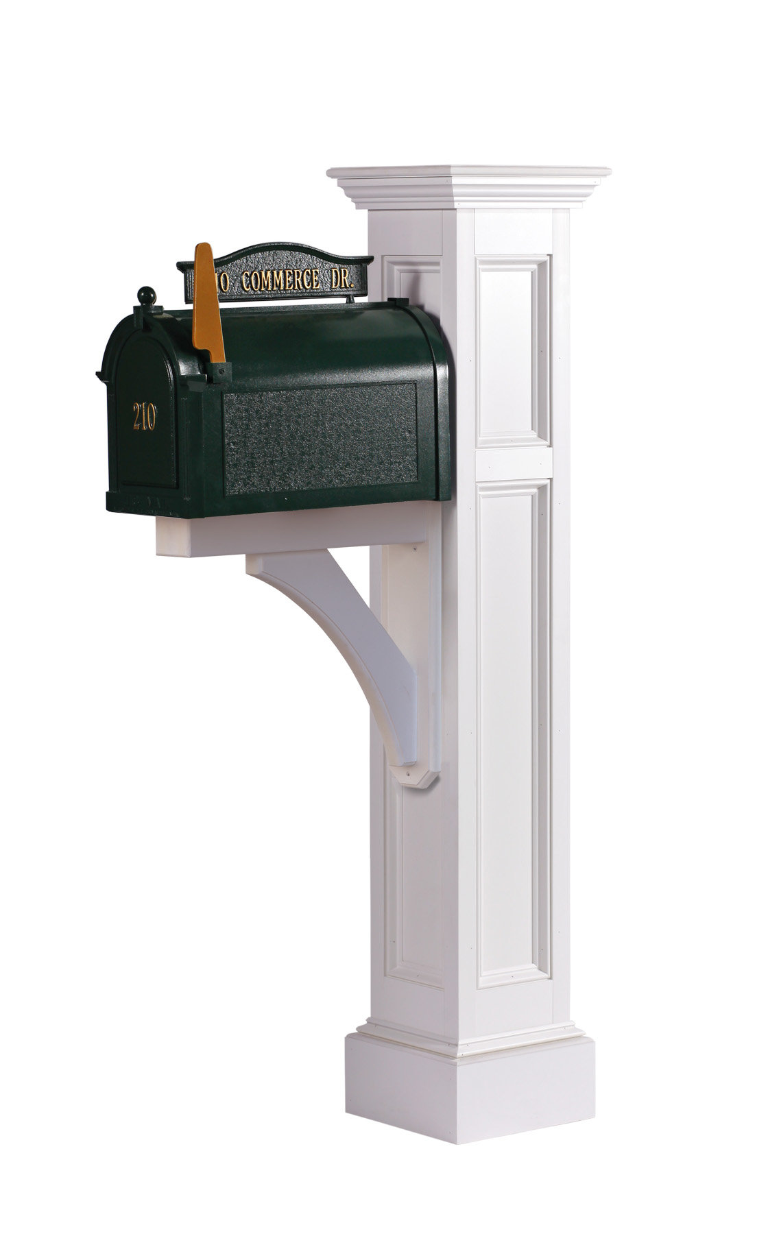 YardCraft 12" W x 64" H In-Ground Decorative Post | Wayfair